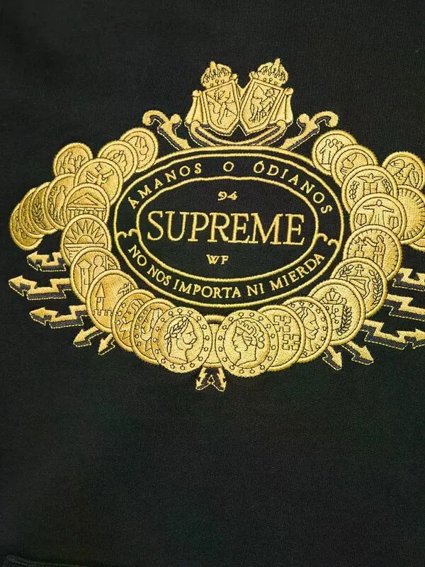 Supreme Love Or Hate Hoodie - Black
