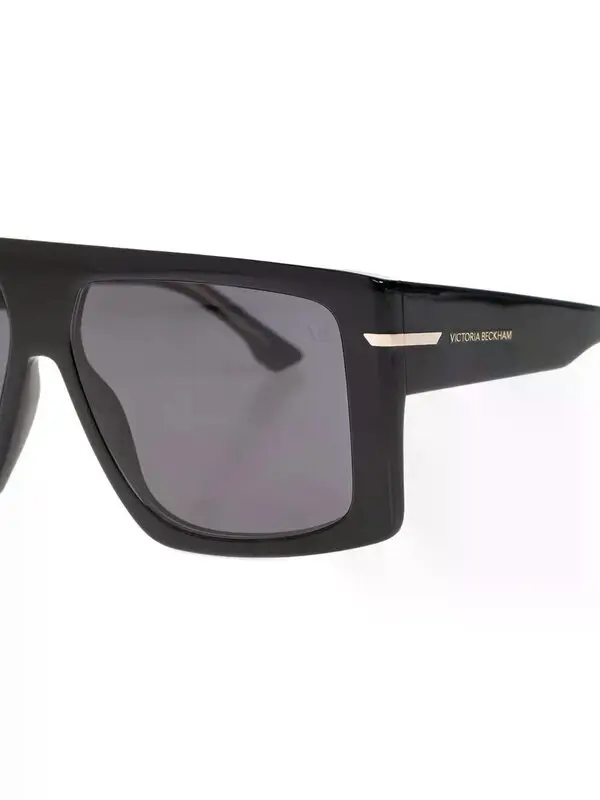 Victoria Beckham Rectangle-frame Sunglasses - Black