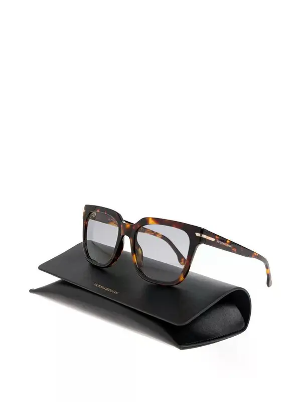 Victoria Beckham Square-frame Sunglasses - Brown