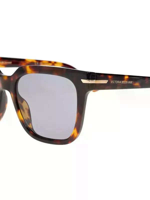 Victoria Beckham Square-frame Sunglasses - Brown