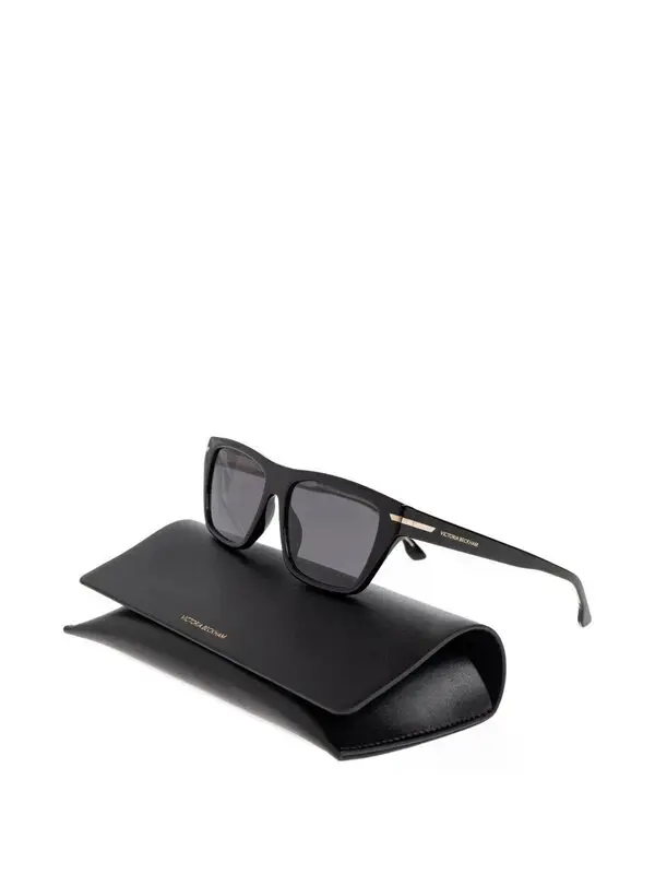 Victoria Beckham Rectangle-frame Sunglasses - Black