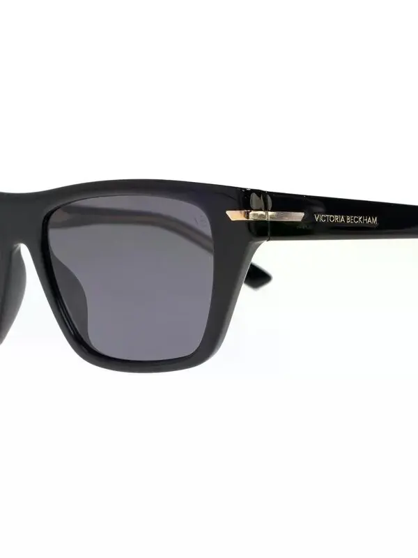 Victoria Beckham Rectangle-frame Sunglasses - Black