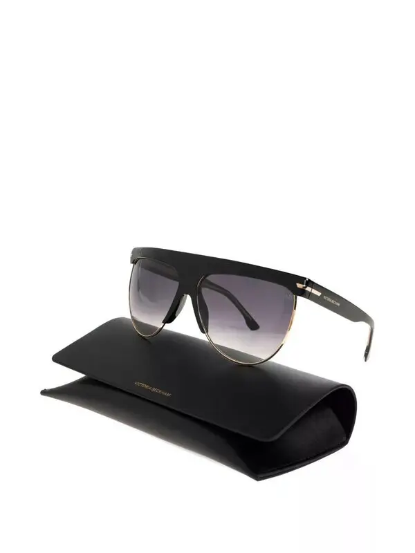 Victoria Beckham Browline Frame Sunglasses - Black