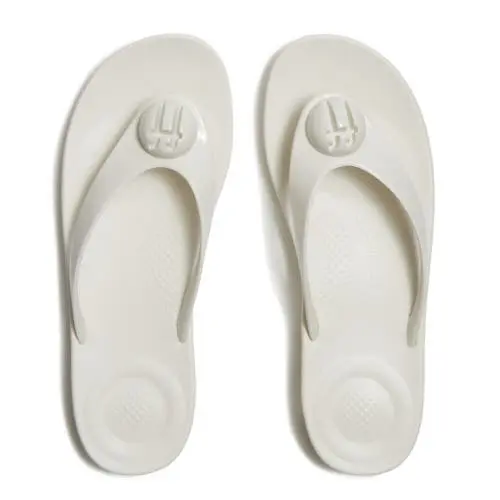 Fitflop Iqushion Glossy Flip-flops - Cream