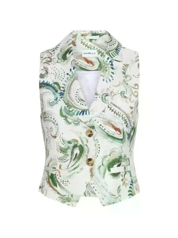 Marella Paisley-patterned Vest