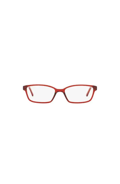 SFEROFLEX Rectangle Eyeglasses - Red