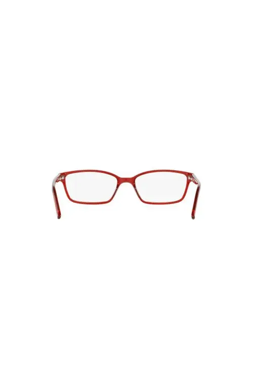 SFEROFLEX Rectangle Eyeglasses - Red