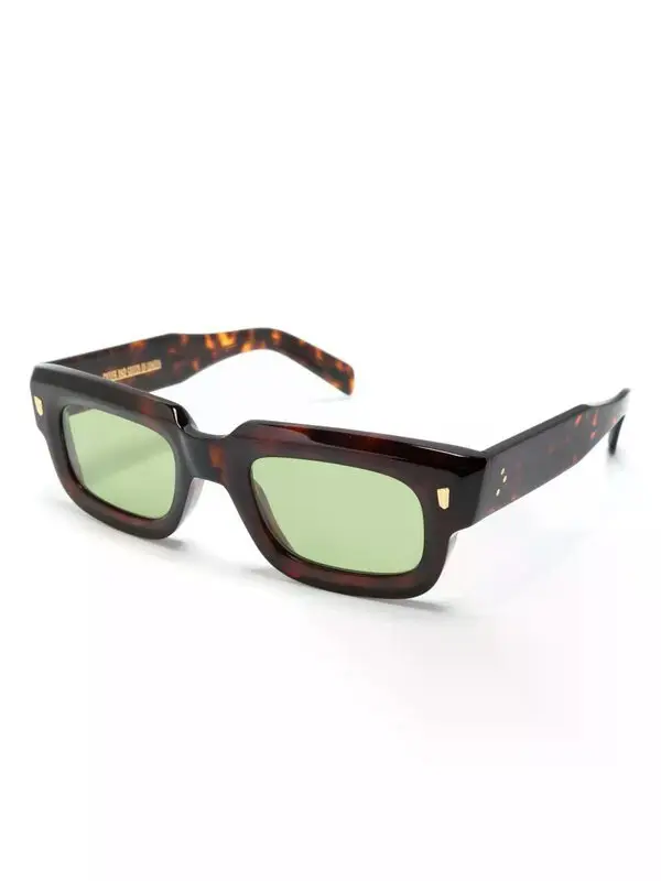 CUTLER & GROSS 9325 Rectangle-frame Sunglasses