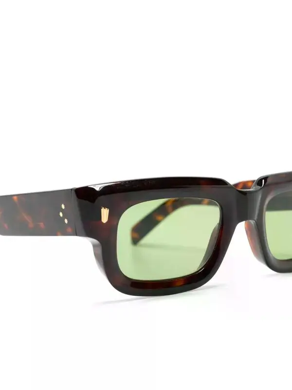 CUTLER & GROSS 9325 Rectangle-frame Sunglasses