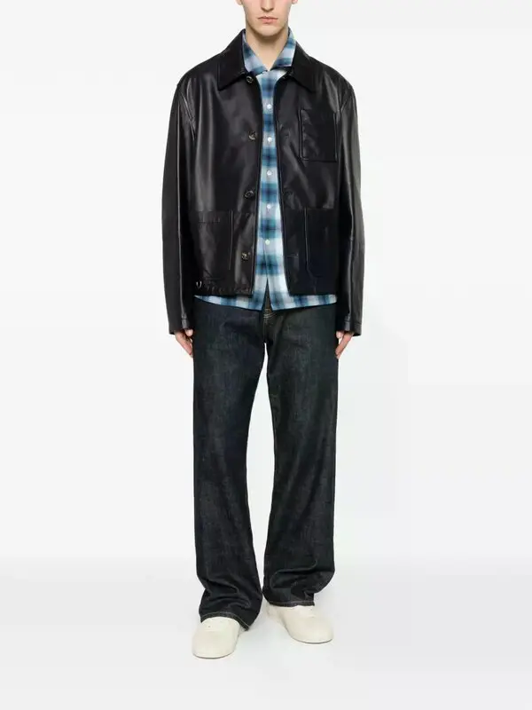 Loewe Patch-pocket Button Jacket - Blue