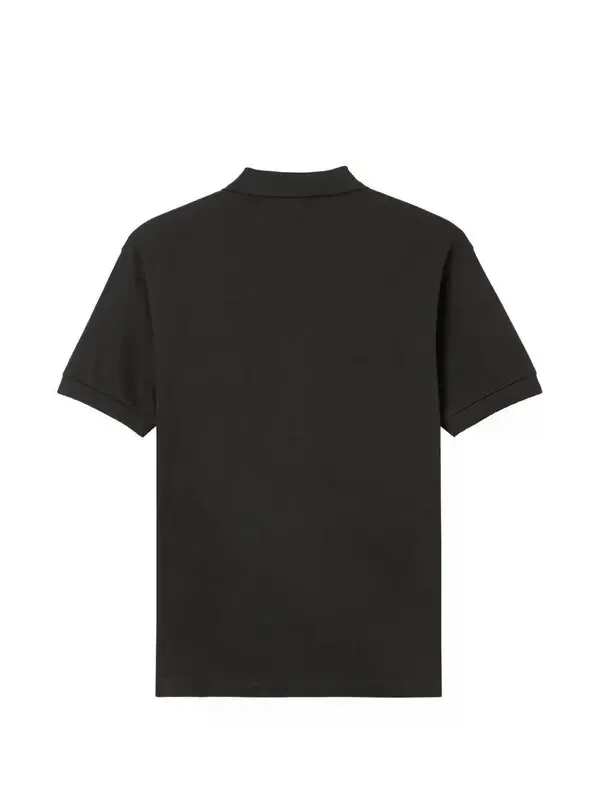 CHOCOOLATE Logo-embroidered Cotton Polo Shirt - Black