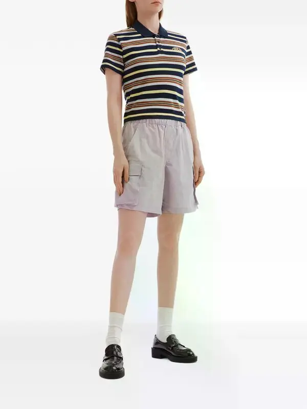 CHOCOOLATE Striped Polo Top