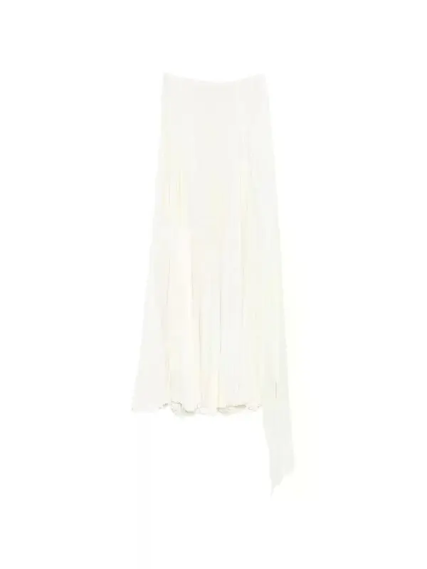 Raquel Diniz Thea Pleated Skirt - White