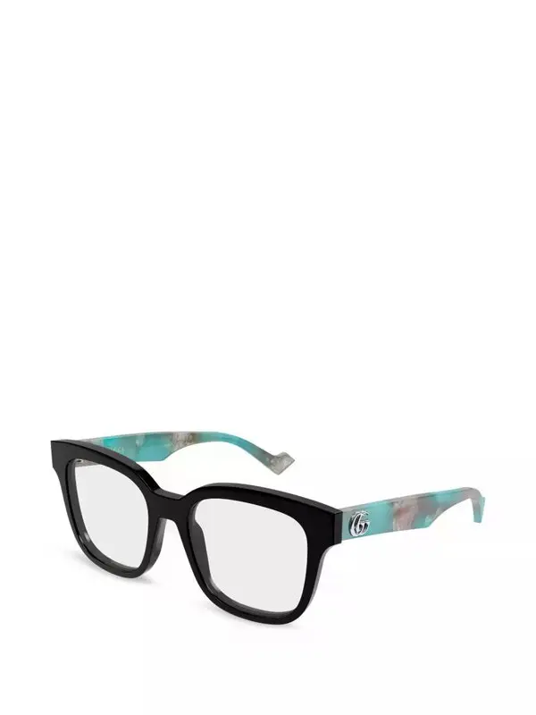 Gucci Logo Square-frame Eyeglasses