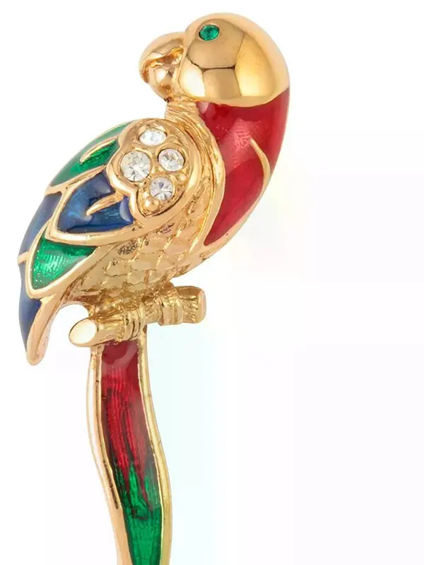 SUSAN CAPLAN 1980s Attwood & Sawyer Parrot Brooch