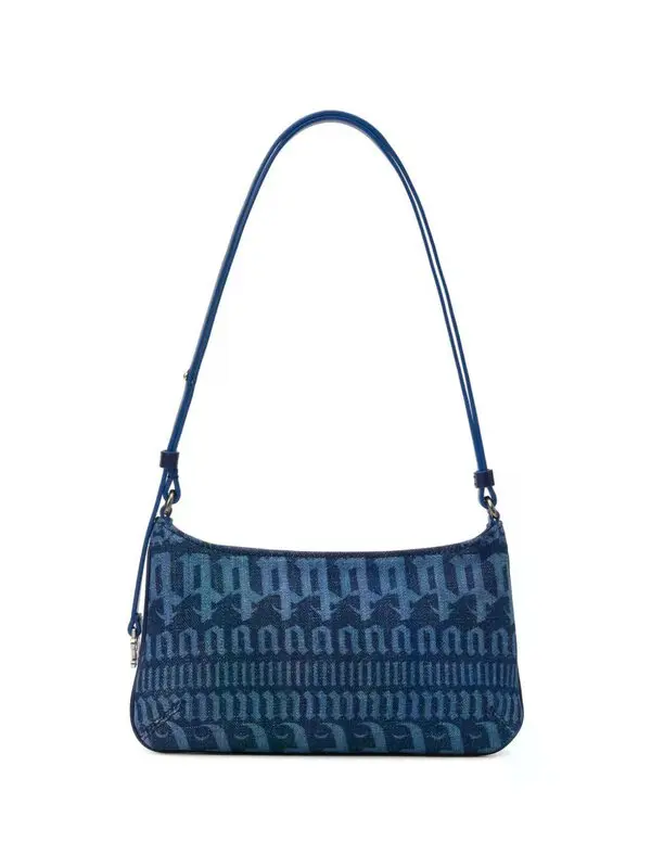 Palm Angels Giorgina Logo-patterned Shoulder Bag - Blue