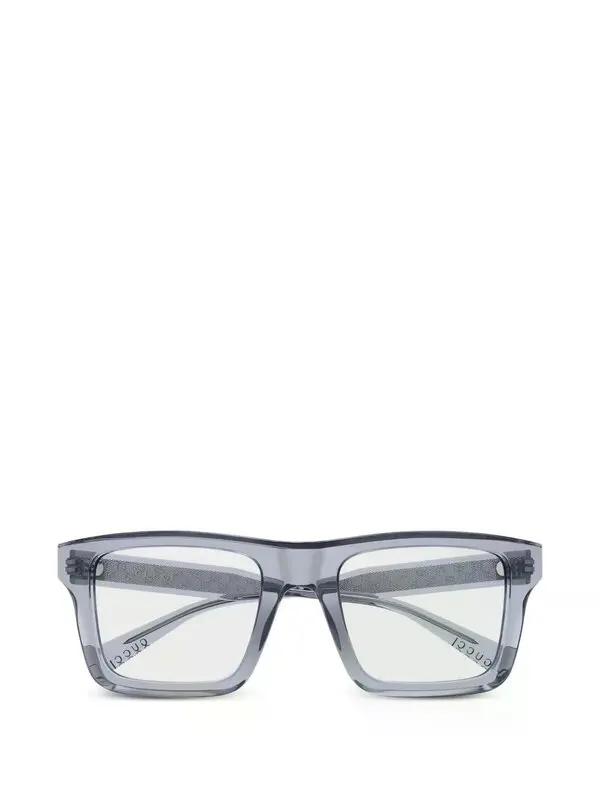 Gucci Square-frame Eyeglasses - Grey