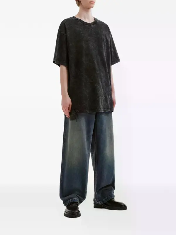 FIVE CM Star-appliqué T-shirt - Black