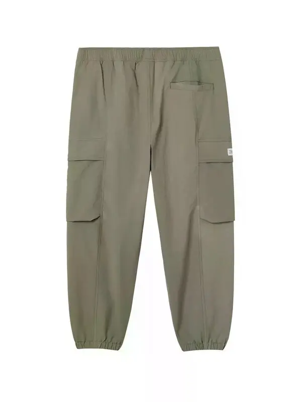 FINGERCROXX Drawstring Cargo Trousers - Green