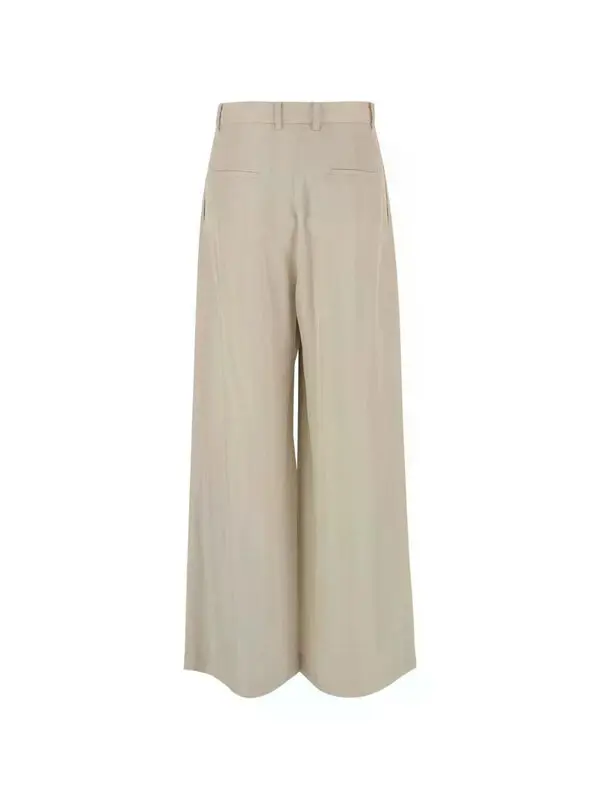 THE FRANKIE SHOP Pleated Wide-leg Trousers