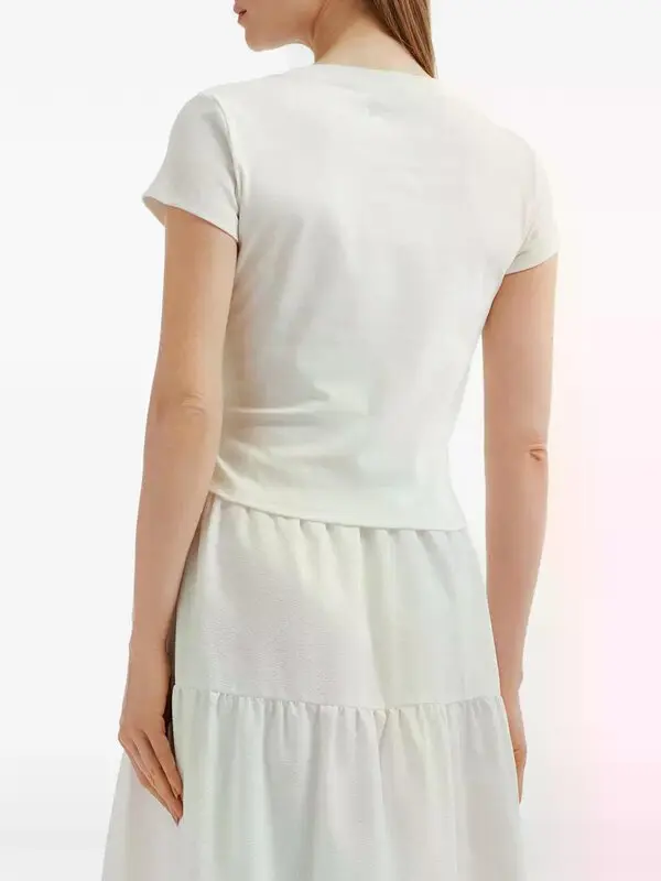 TOUT A COUP Knot Twisted T-shirt
