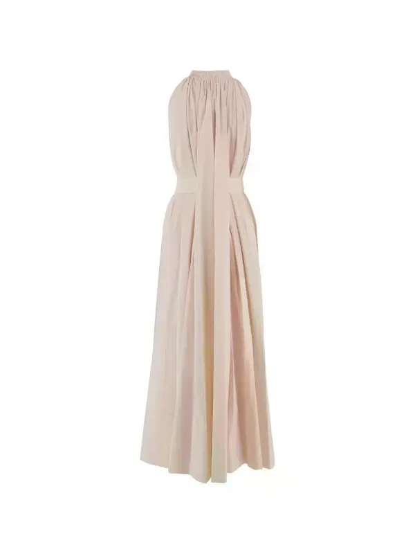 SA SU PHI Frida Belted Halterneck Maxi Dress