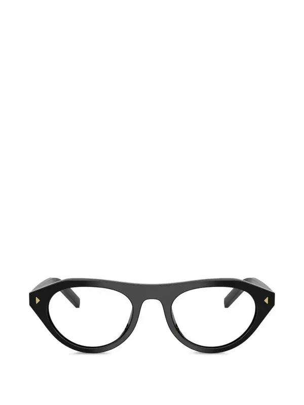 Prada Round-frame Glasses - Black
