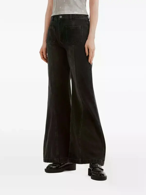 B+AB Panelled Flared Jeans