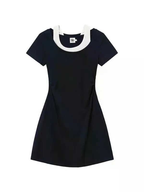 B+AB Round-neck Mini Dress