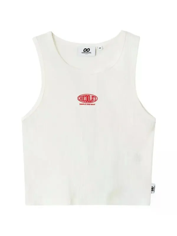 CHOCOOLATE Ribbed Tank Top