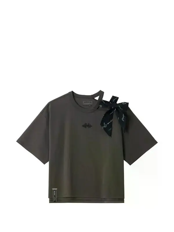 MUSIUM DIV. Cut-out T-shirt With Bow Detail