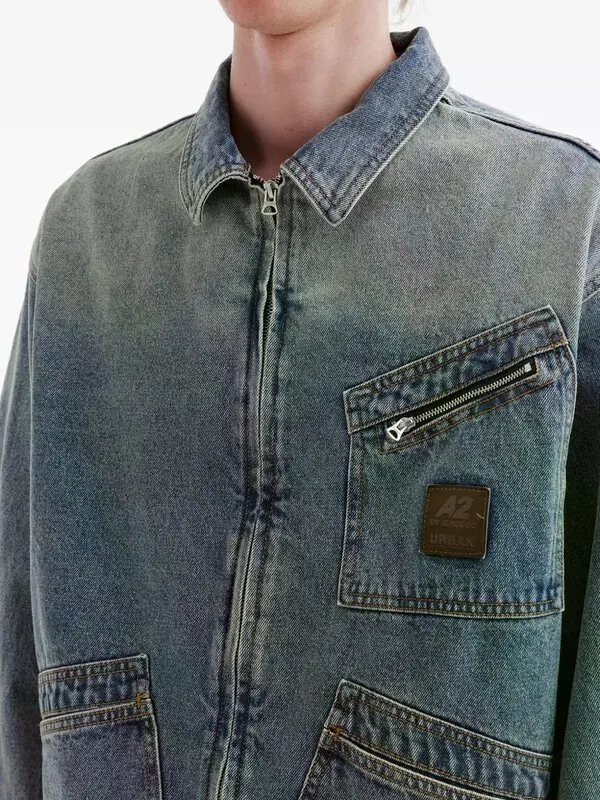 CHOCOOLATE Cotton Zip Jacket