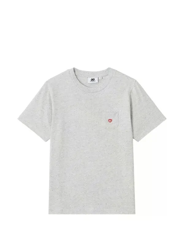CHOCOOLATE Logo-patch T-shirt - Grey