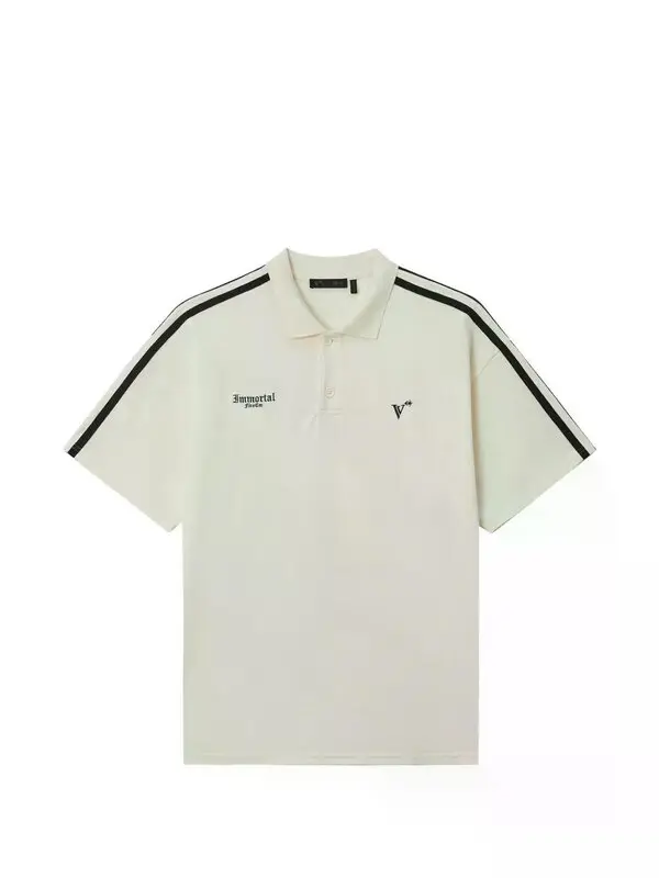 FIVE CM Stripe-detail Polo Shirt