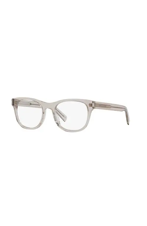 Saint Laurent 53mm Rectangle Optical Glasses - Brown