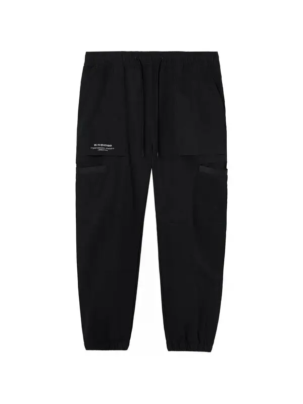FINGERCROXX Drawstring Track Pants - Black