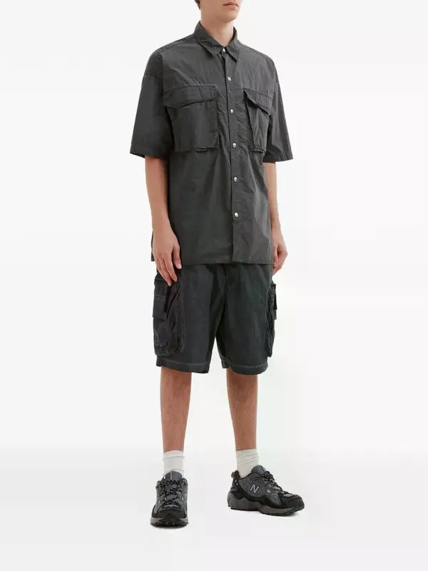 Izzue Faded-effect Cargo Shorts