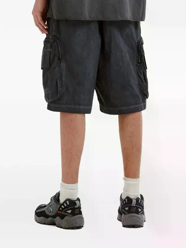 Izzue Faded-effect Cargo Shorts