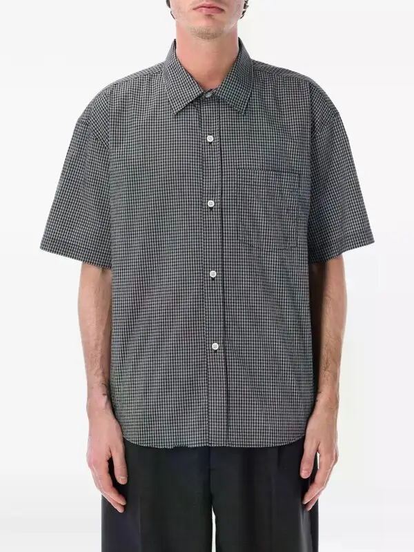 MFPEN New Input Check-pattern Shirt