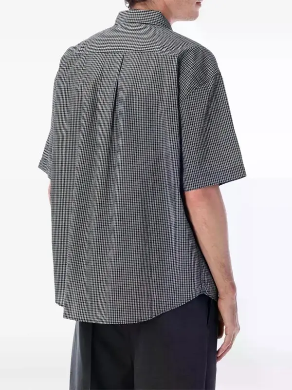 MFPEN New Input Check-pattern Shirt