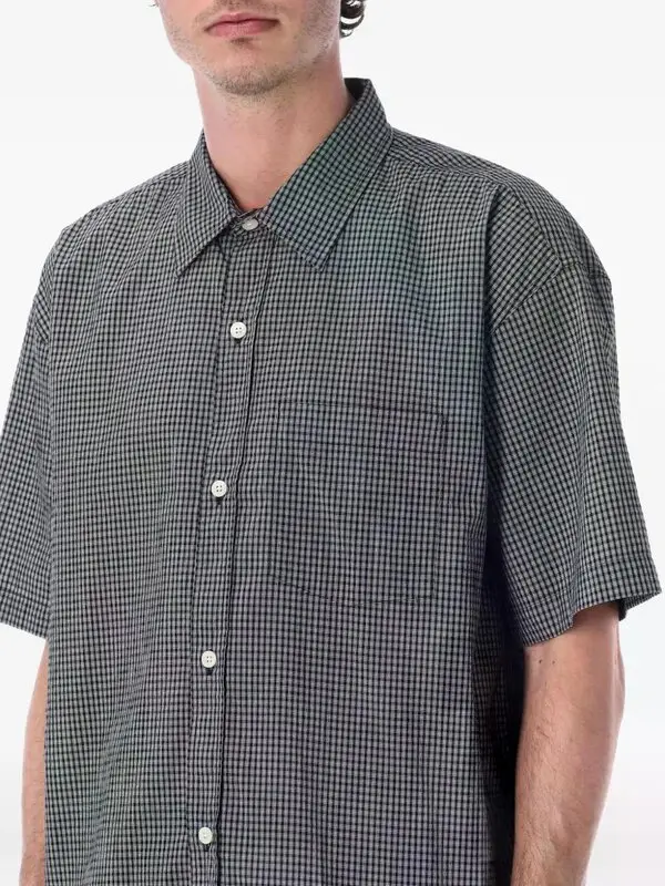 MFPEN New Input Check-pattern Shirt