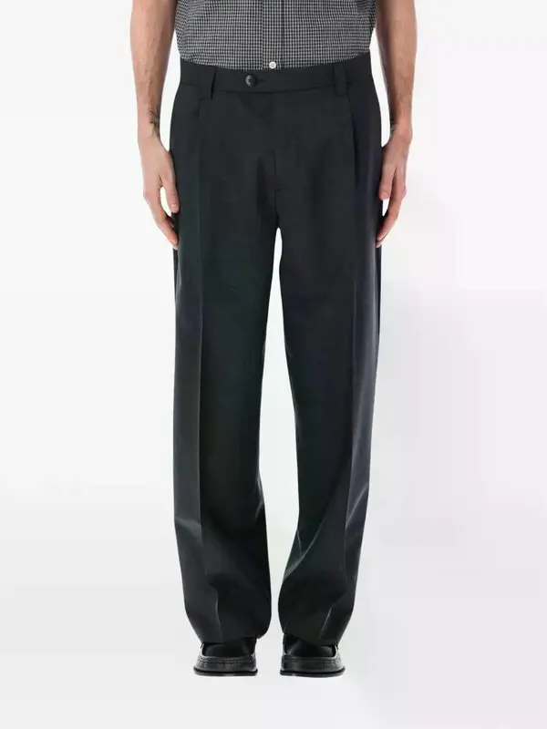 MFPEN Service Pleated Trousers - Grey