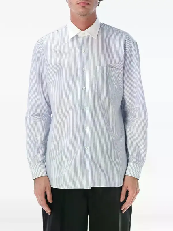 SALVATORE PICCOLO Alberto Striped Shirt