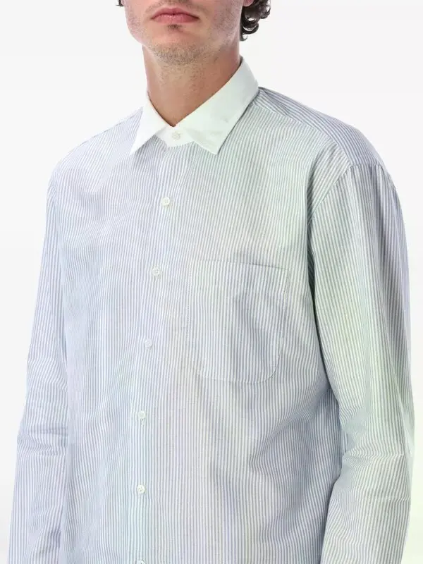 SALVATORE PICCOLO Alberto Striped Shirt