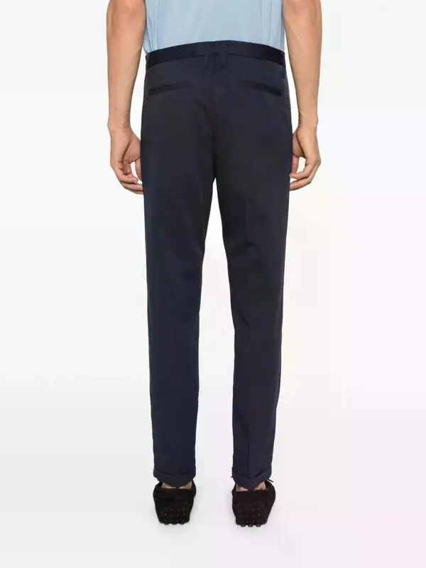Imperial Cuffed-hem Trousers - Blue