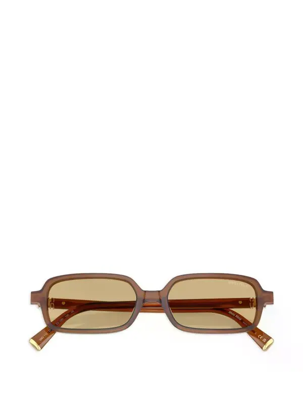 Miu Miu Rectangle-frame Sunglasses