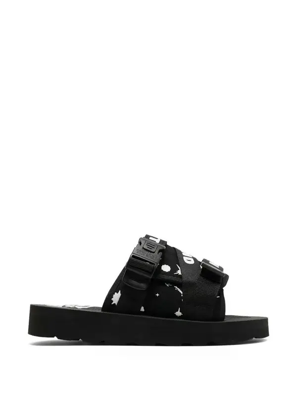 BILLIONAIRE BOYS CLUB Bb Space Walker Ii Buckled Slides - Black
