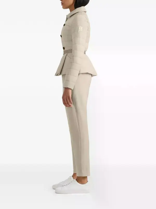 Mackage Serafina Belted Quilted Jacket - Neutrals