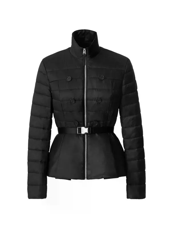 Mackage Belted Quilted Jacket - Black