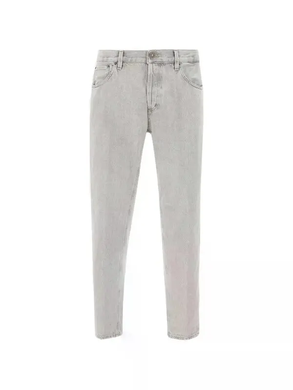 DONDUP Five-pocket Carrot Jeans - Grey